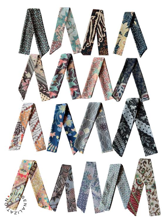 Handcrafted Batik Twilly for Handbags – Pursenalization